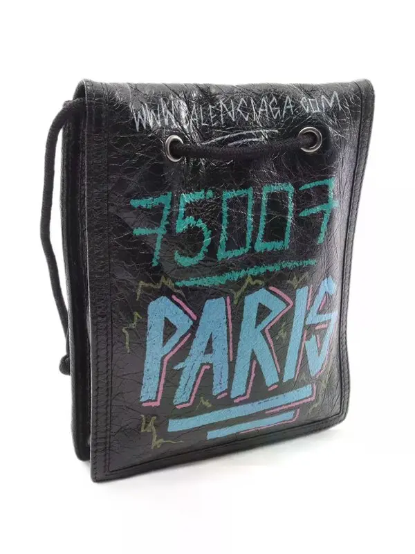 Balenciaga Graffiti Explorer Shoulder Bag