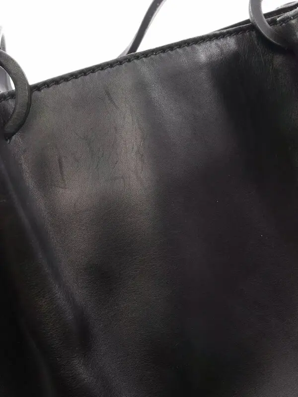 Gucci 2000s Pouch Leather Tote Bag