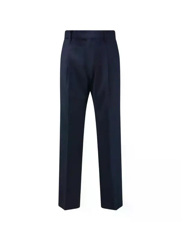 GERMANO 1952 Pressed-crease Tailored Trousers - Blue