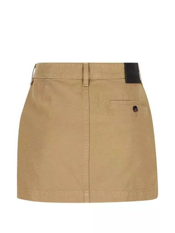 Balenciaga Logo-patch Mini Skirt