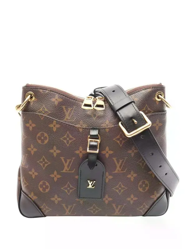 LOUIS VUITTON Monogram Odeon Pm Crossbody Bag - Brown