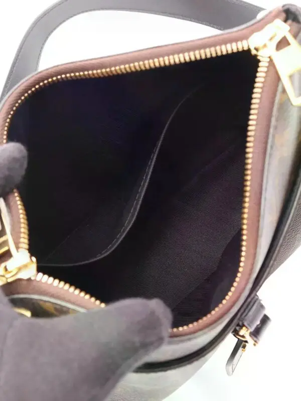 LOUIS VUITTON Monogram Odeon Pm Crossbody Bag - Brown