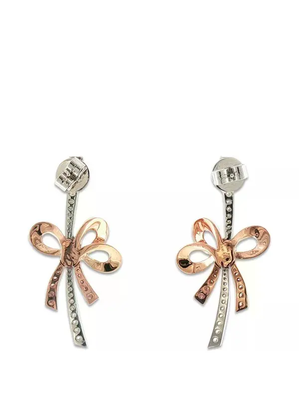 HYT JEWELRY Diamond Bow Earrings