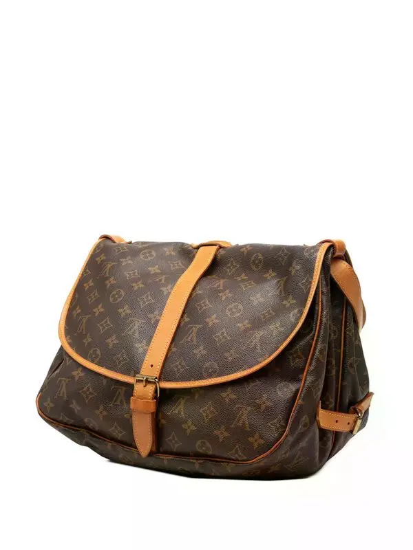 LOUIS VUITTON Monogram Saumur 35 Crossbody Bag