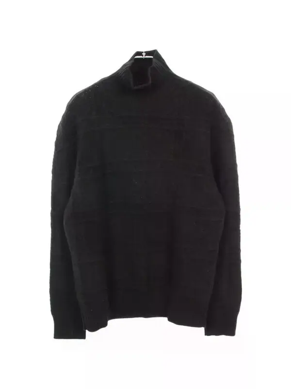Dior Cannage High-neck Sweater - Black
