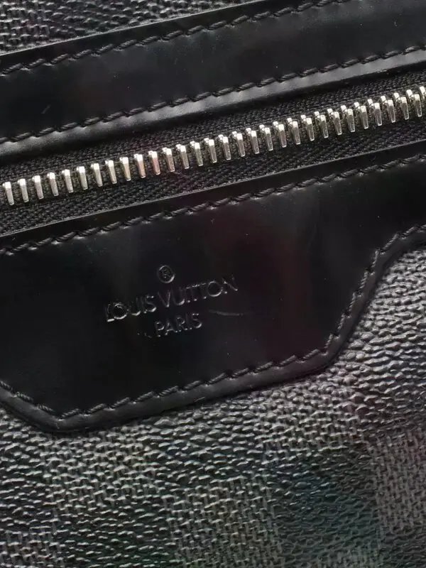 LOUIS VUITTON Damier Graphite Thomas Crossbody Bag - Black