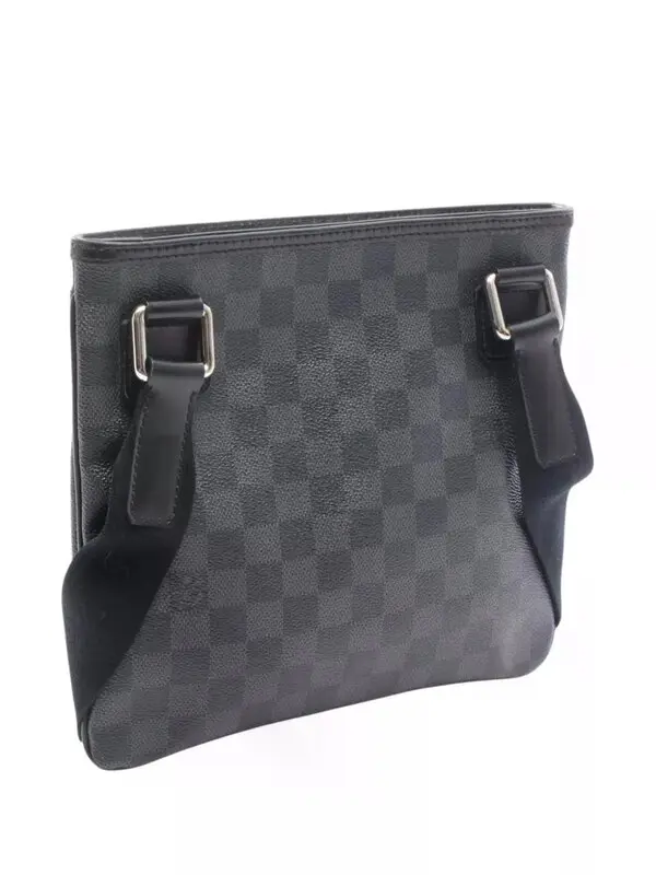 LOUIS VUITTON Damier Graphite Thomas Crossbody Bag - Black