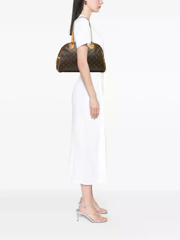 LOUIS VUITTON Monogram Montorgueil Gm Shoulder Bag - Brown