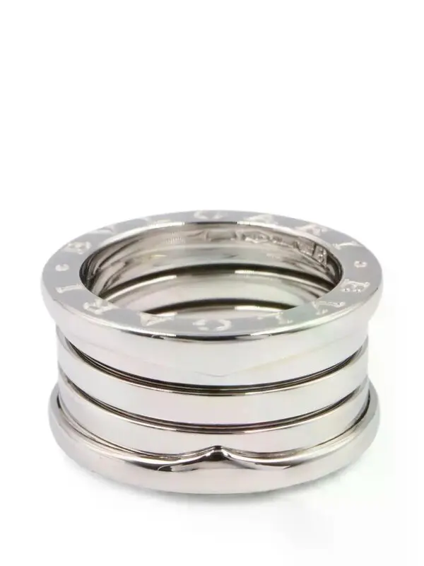 BVLGARI 2010s B-zero1 Four-band Ring - Silver