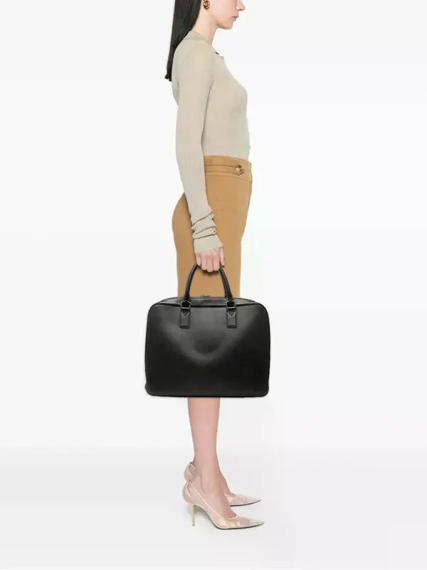 LOUIS VUITTON 2011 Taiga Neo Igor Briefcase Business Bag - Black