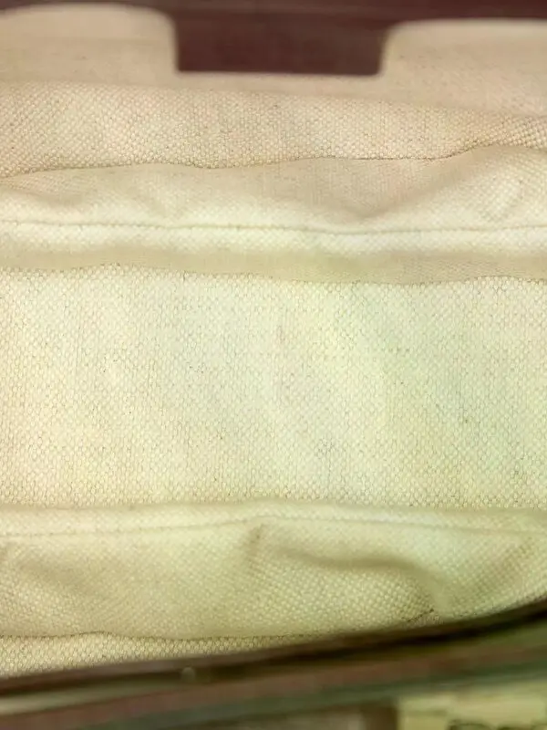 Gucci Medium Gg Canvas New Bamboo Top Handle Bag