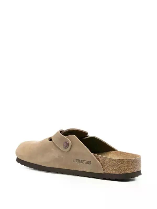 BIRKENSTOCK Boston Buckle-fastening Clogs - Neutrals