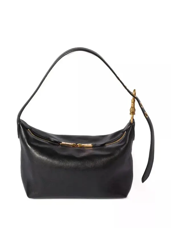 Miu Miu Spirit Nappa Leather Shoulder Bag - Black