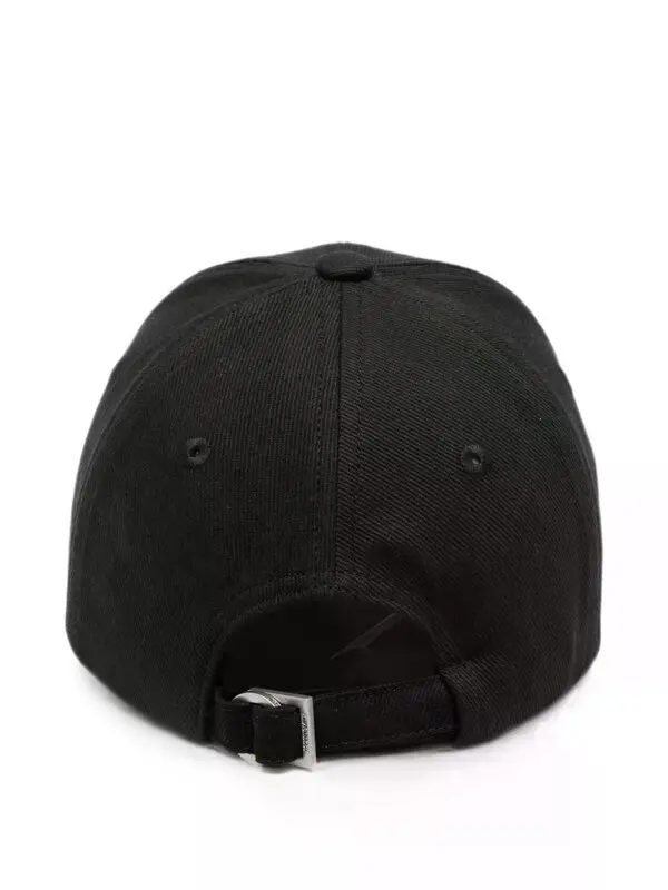 Jacquemus Logo-plaque Baseball Cap - Black