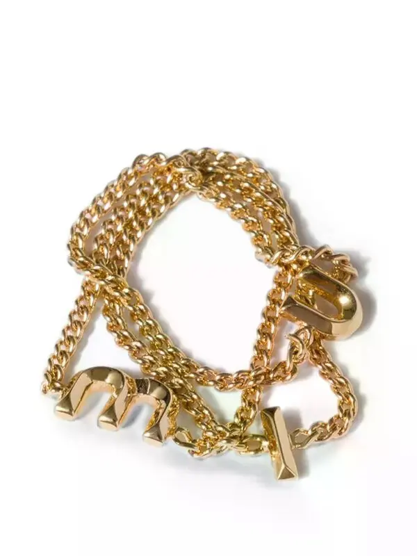 Miu Miu Metal Ring - Gold