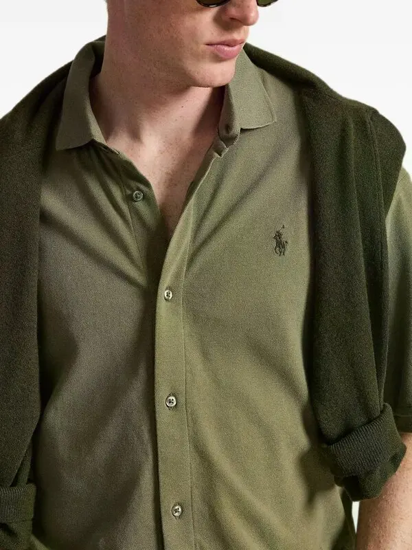 Polo Ralph Lauren Logo-embroidered Short-sleeve Shirt