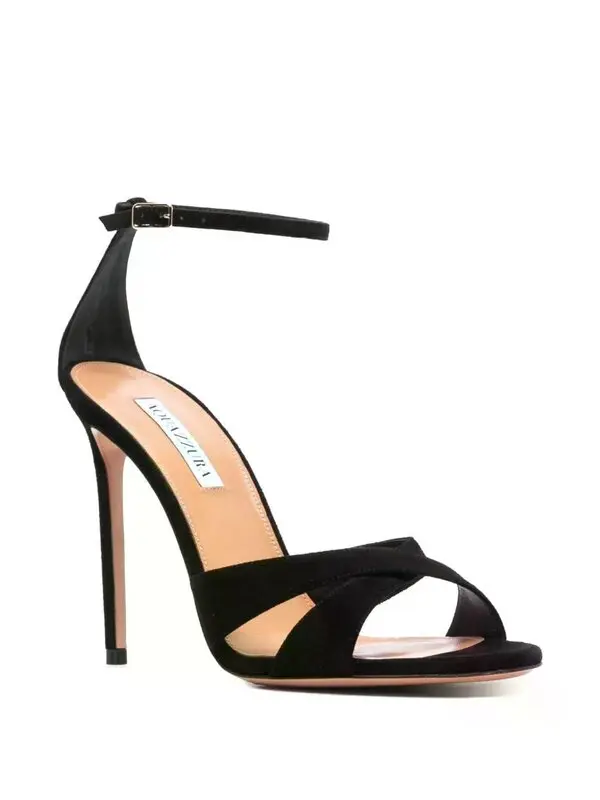 AQUAZZURA Cross-strap Stiletto-heeled Sandals