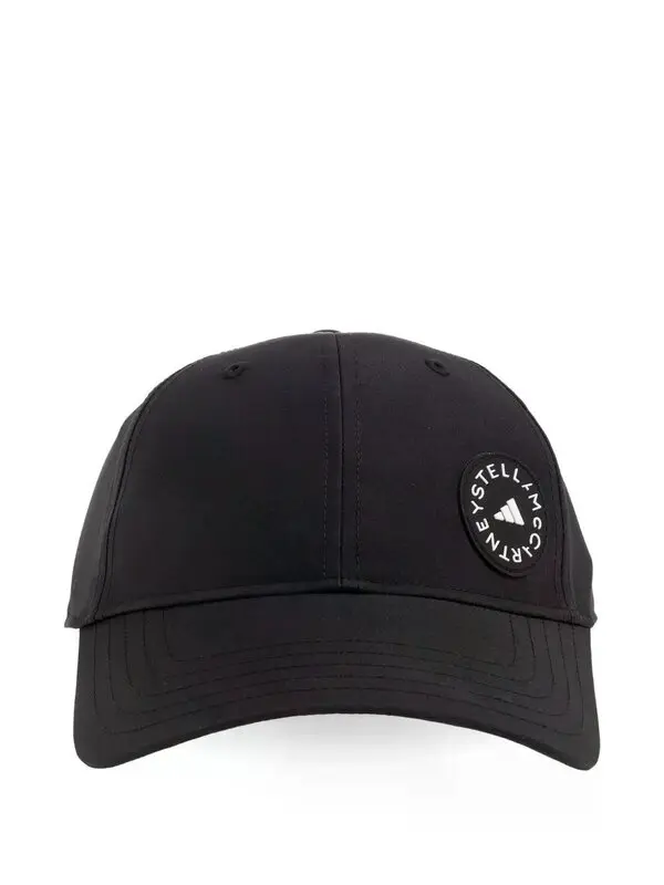 Adidas By Stella McCartney X Stella Mccartney Logo-patch Baseball Cap - Black