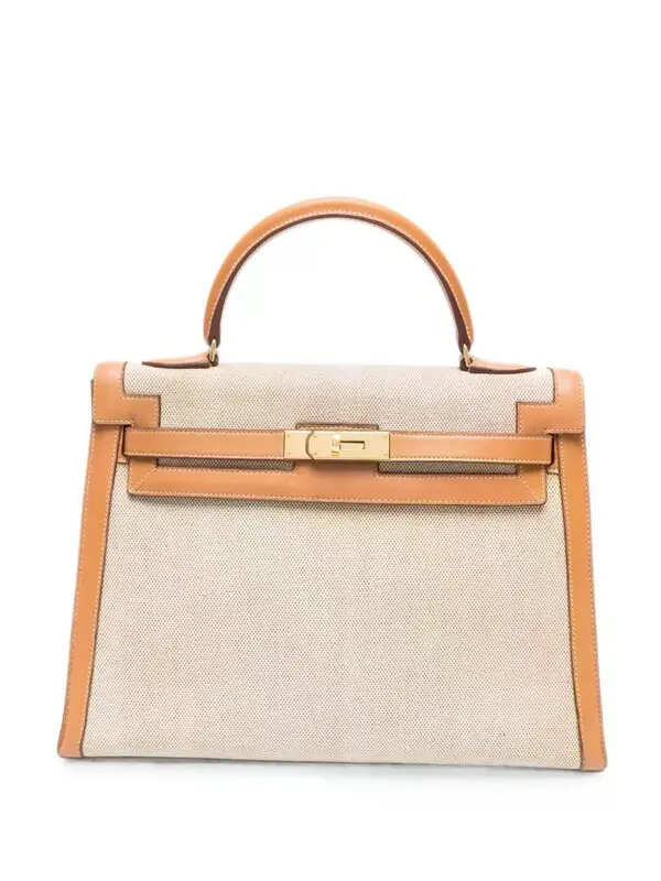 Hermès 1945s Kelly 32 Tote Bag - Neutrals