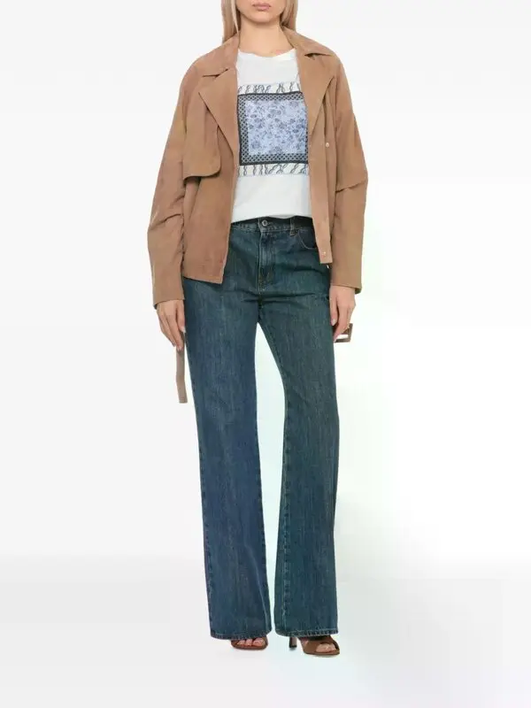 Marella Belted Suede Jacket