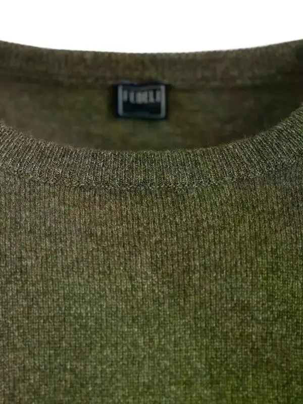 Fedeli Fine-knit Crew-neck Sweater