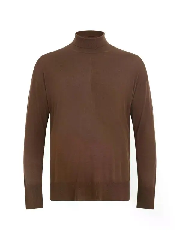 Max Mara Roll-neck Drop-shoulder Sweater