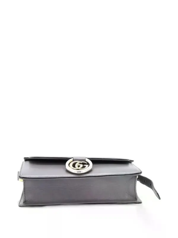Gucci Gg Ring Leather Small Shoulder Bag
