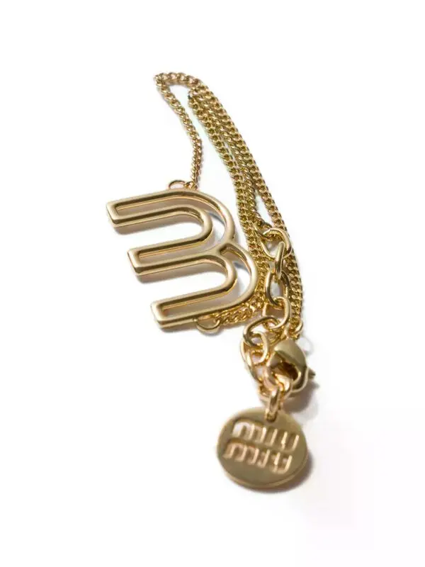 Miu Miu Metal Bracelet - Gold