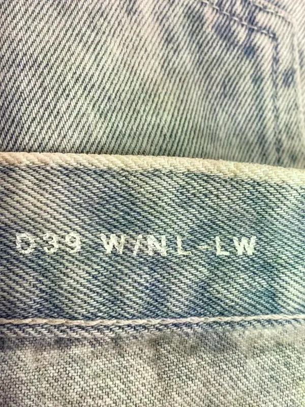 Saint Laurent Cropped Light-wash Straight Leg Jeans