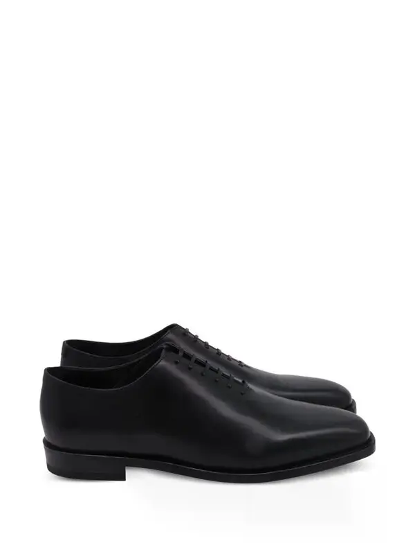 FERRAGAMO Angiolo Lace-up Shoes - Black