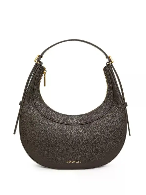 COCCINELLE Mini Whisper Leather Shoulder Bag - Brown