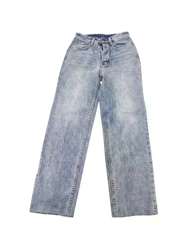 Ksubi Brooklyn Raw-cut Trousers - Blue