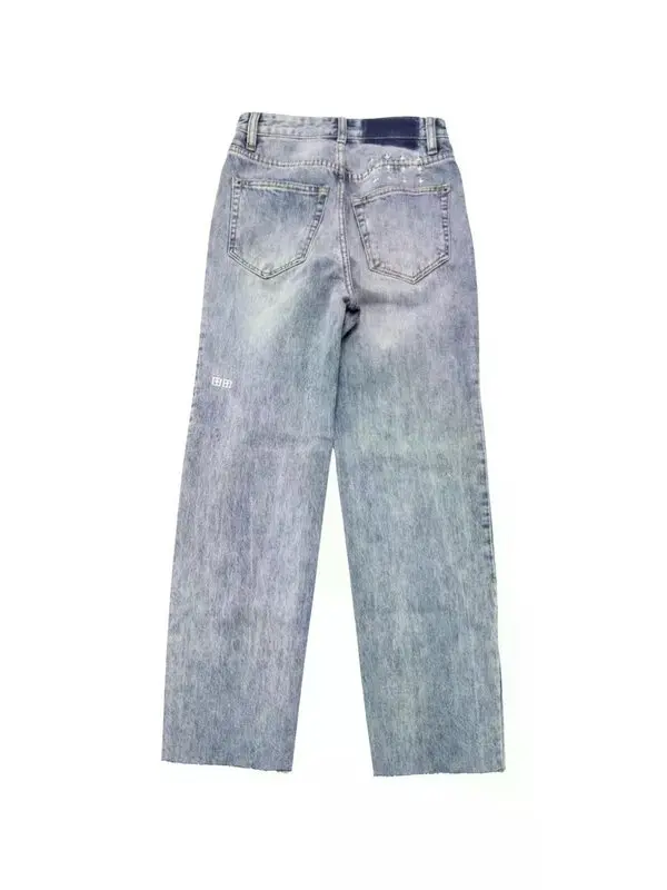 Ksubi Brooklyn Raw-cut Trousers - Blue