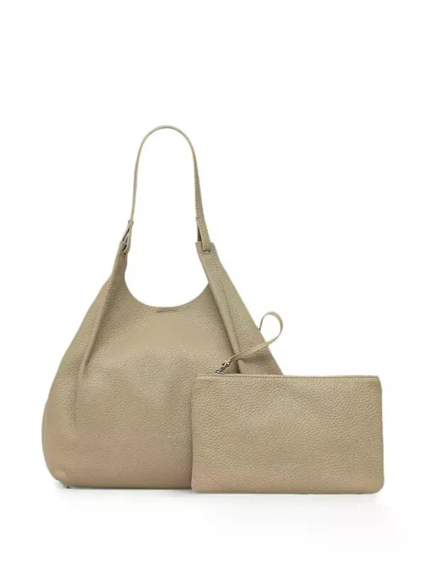 GIANNI CHIARINI Large Dua Grained Shoulder Bag