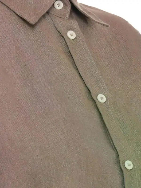 EMME Button-up Three-quarter Sleeve Shirt