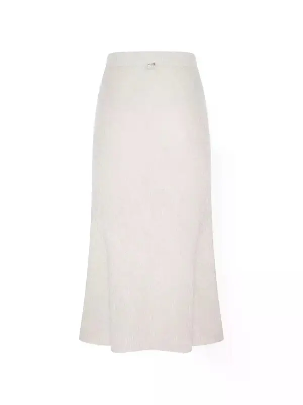 Herno Ribbed-knit Sequin-embellished Skirt