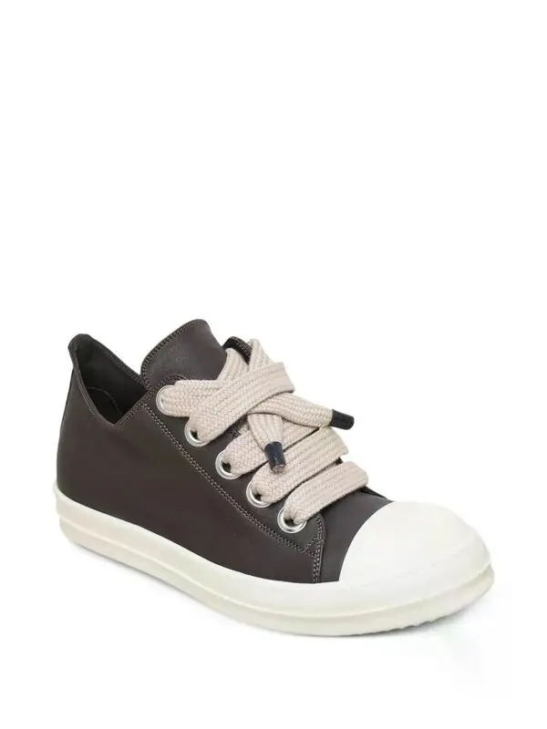 Rick Owens Jumbo Lace Low Top Sneakers