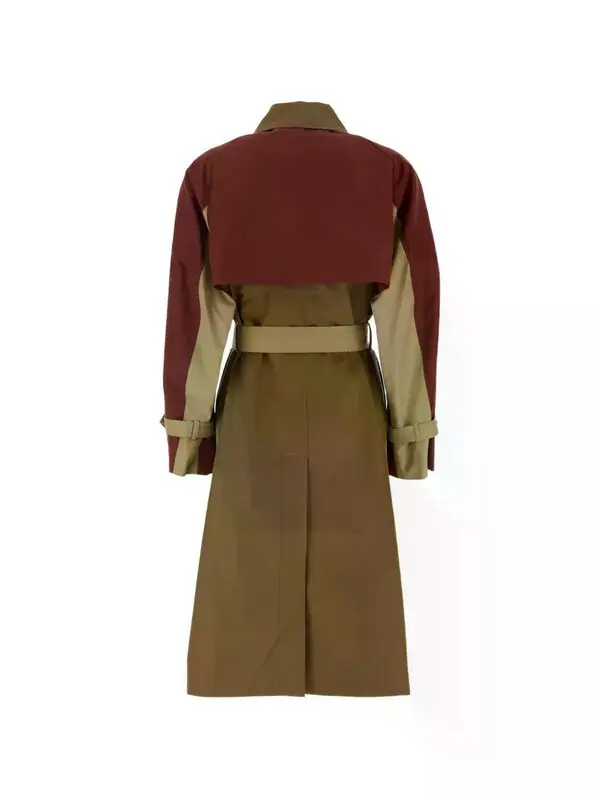 Max Mara Canasta Colour-block Trench Coat - Neutrals