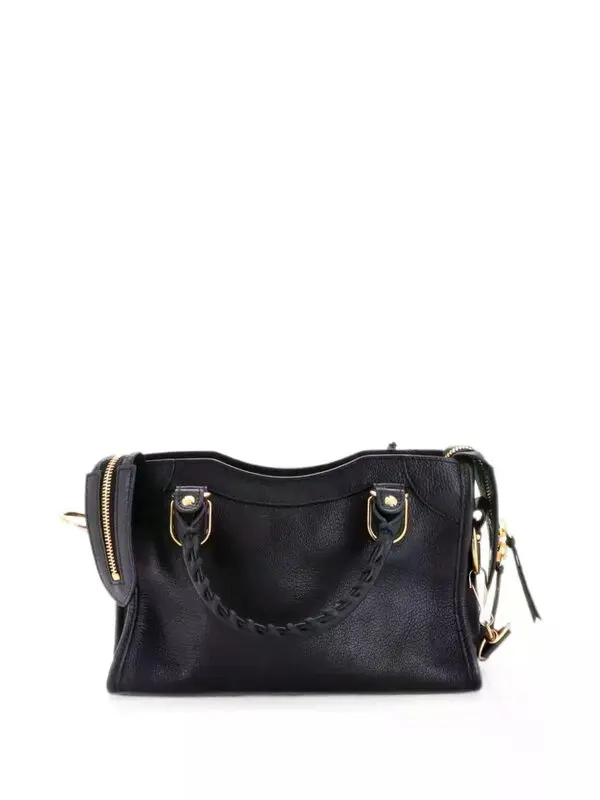 Balenciaga City Classic Metallic Edge Leather Mini Satchel