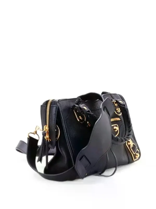 Balenciaga City Classic Metallic Edge Leather Mini Satchel
