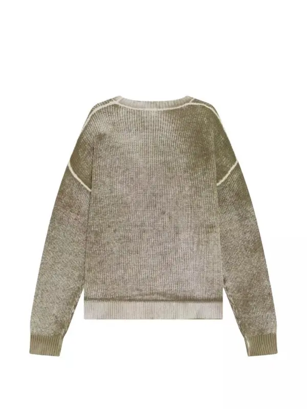 AMISH SUPPLIES Logo-print Drop-shoulder Sweater