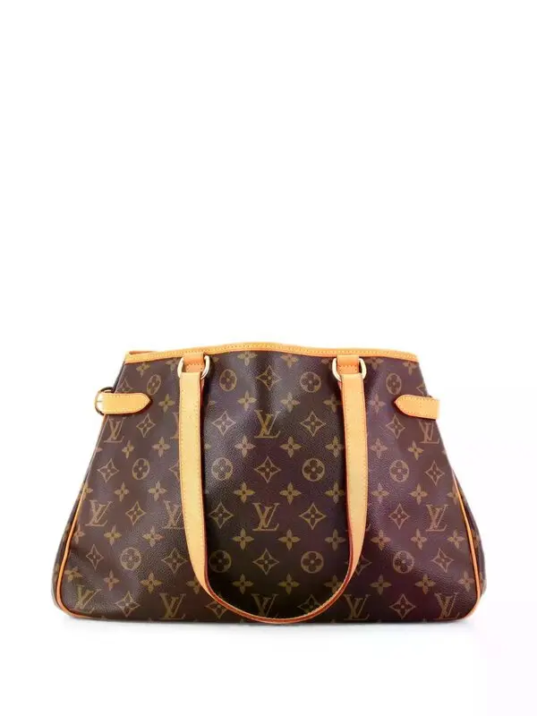 LOUIS VUITTON Monogram Canvas Batignolles Horizontal Tote Bag - Brown
