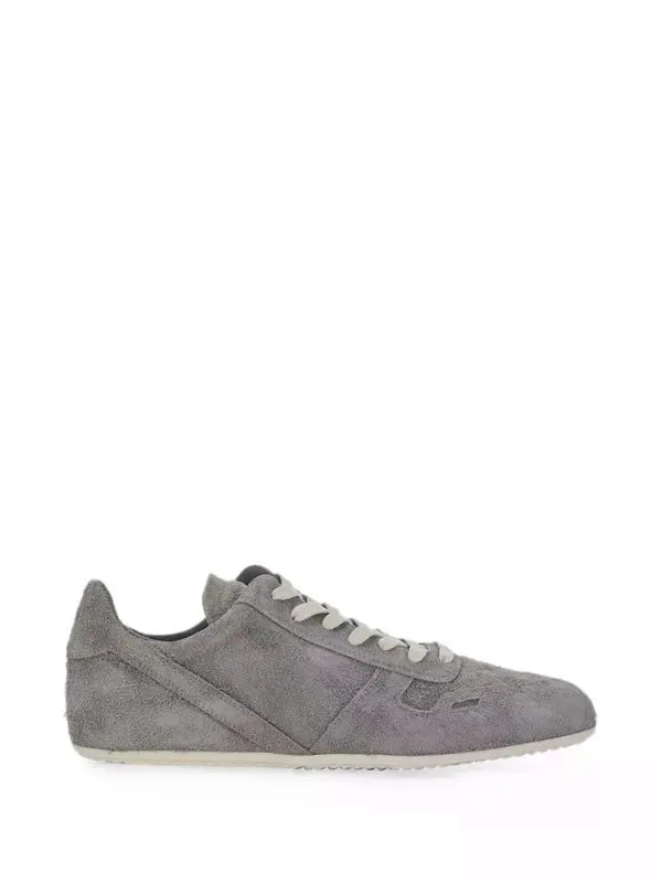 Rick Owens Suede Lace-up Sneakers - Grey