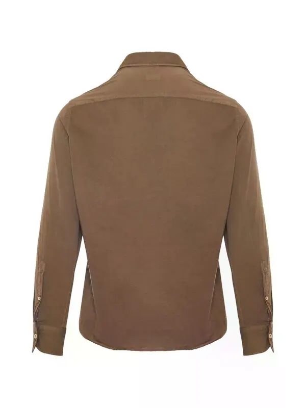 SONRISA Point-collar Long-sleeve Shirt