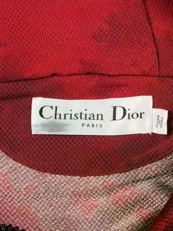 Dior Tie-dye Jacket With Bee Embroidery