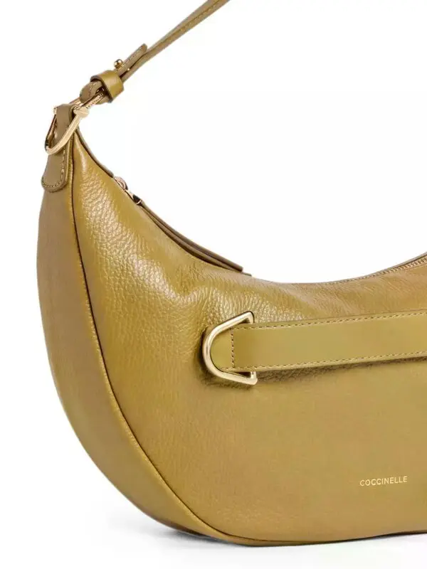 COCCINELLE Logo-detail Leather Shoulder Bag