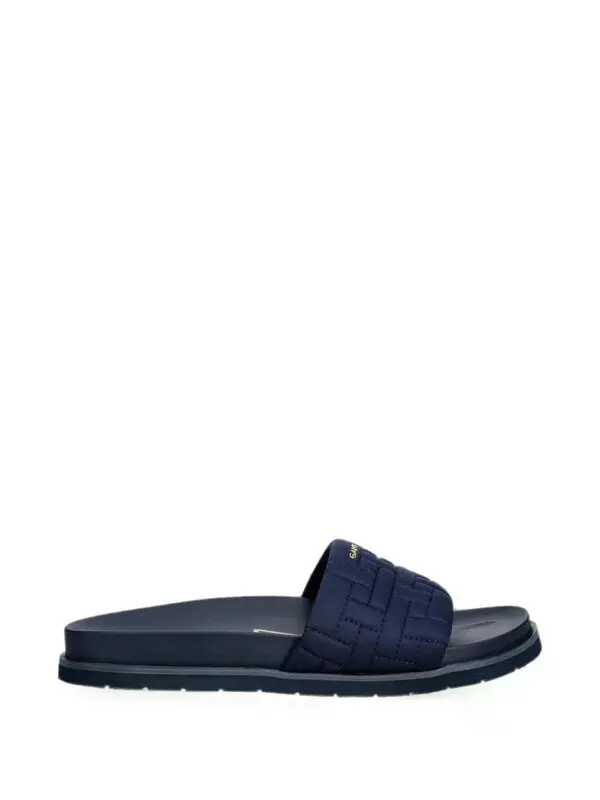 Gant Woven-effect Slides - Blue