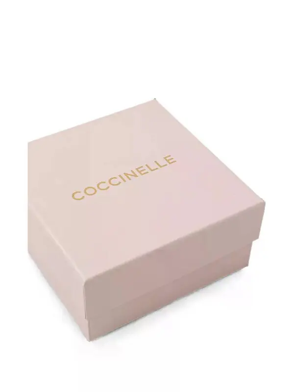 COCCINELLE Flower Leather Bag Charm