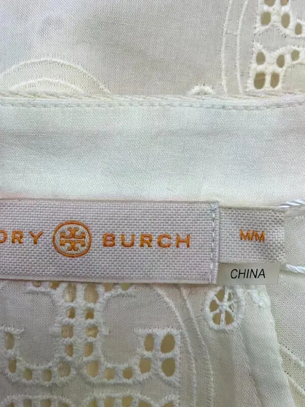 Tory Burch Broderie Tunic Blouse