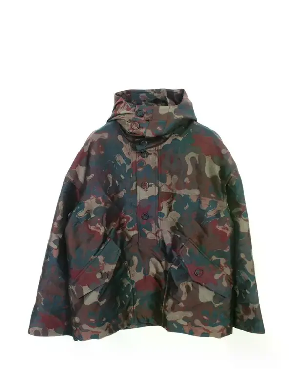 Dior 2010s Peter Doig Hooded Jacket - Blue